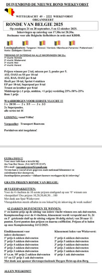 Overzicht/Info/Uitslag RON... | Pitts - Pigeons Into The Sky