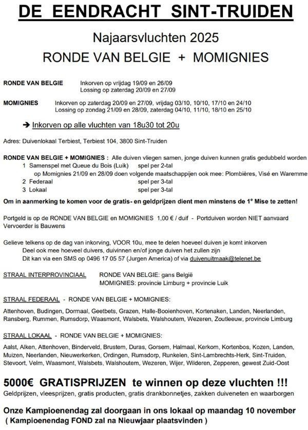 Overzicht/Info/Uitslag RON... | Pitts - Pigeons Into The Sky